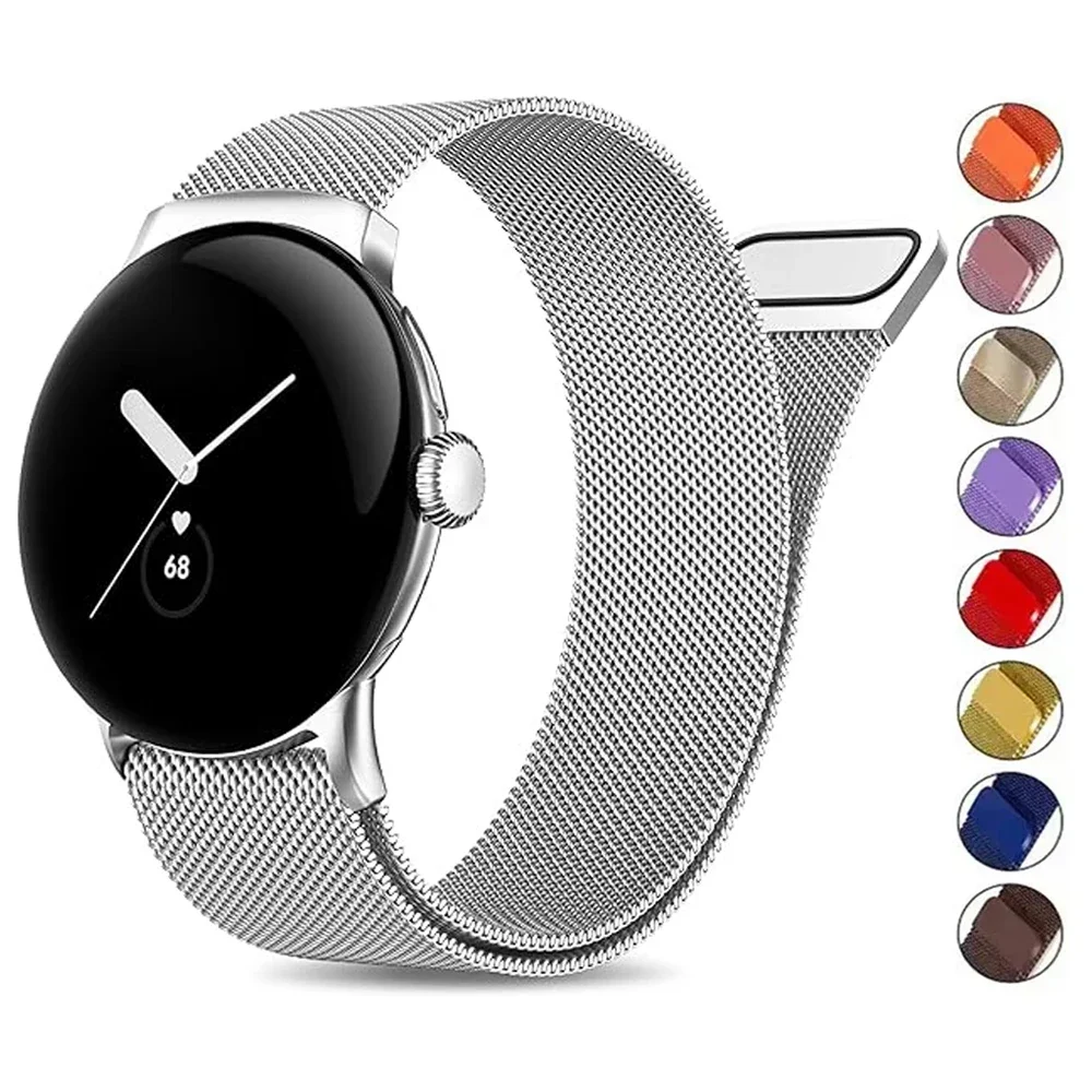 Milanese Strap For Google Pixel Watch 2/1 Magnetic Bracelet Wristband ...