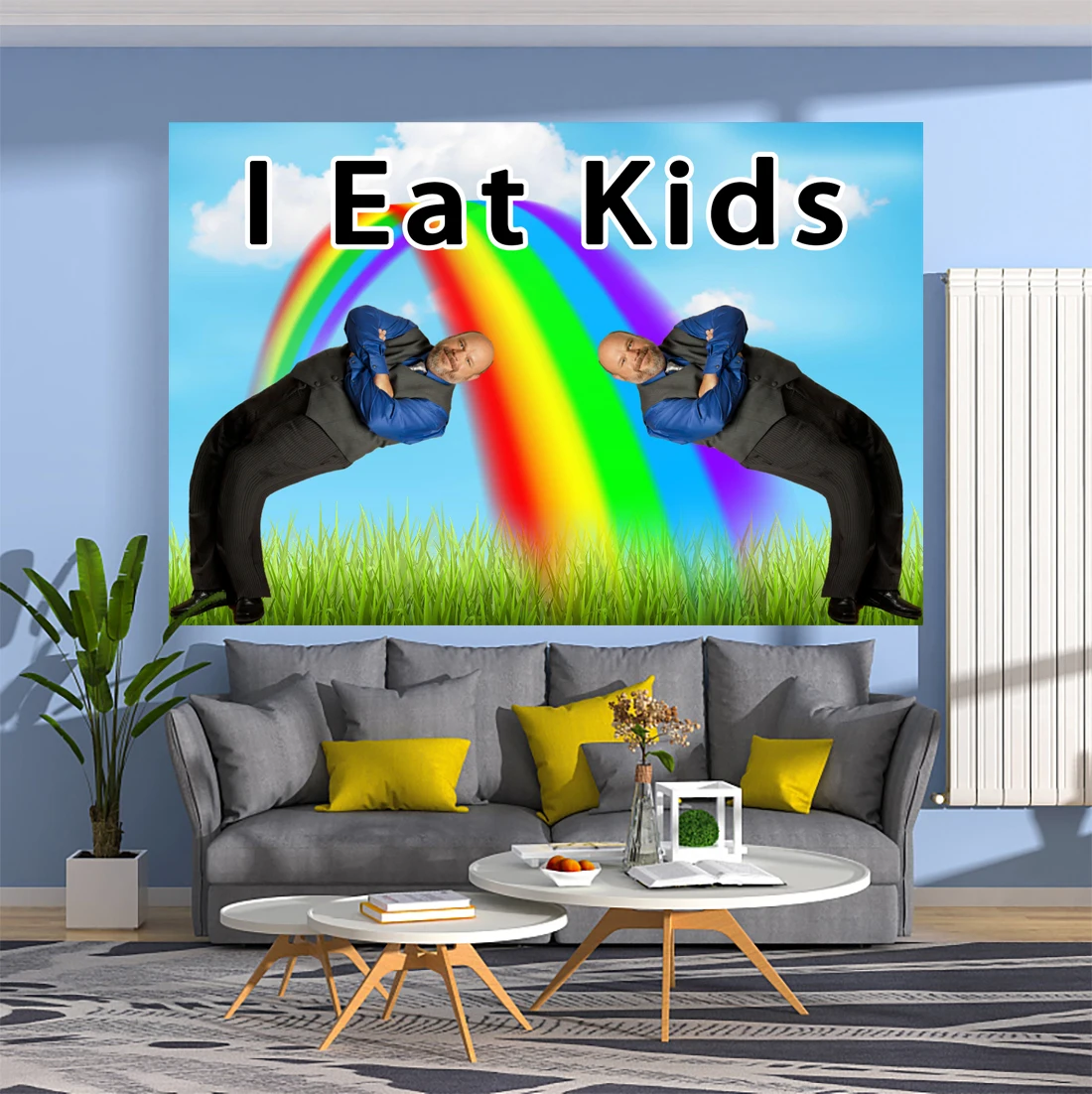 Funny-Meme-Tapestry-Bertram-Hate-Kids-Printed-Wall-Hanging-Art ...