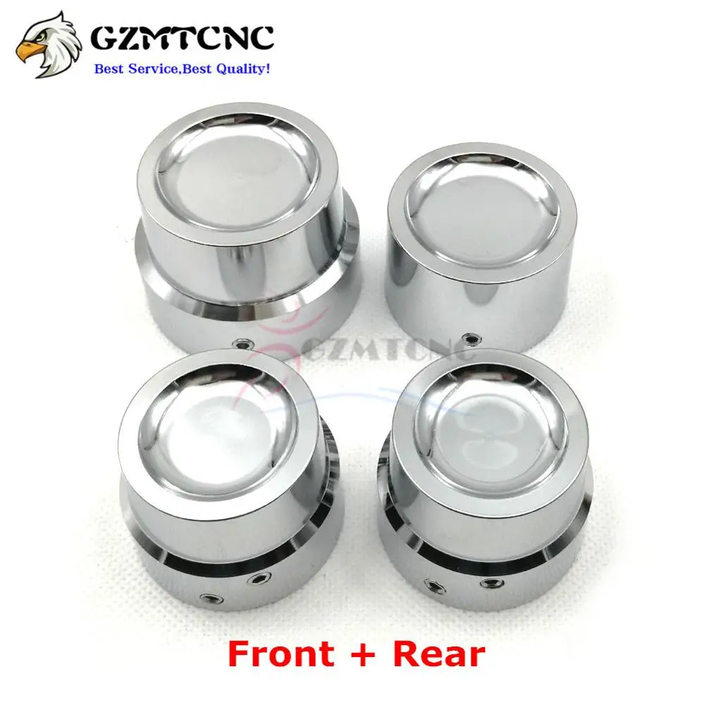 프론트 리어 액슬 너트 커버 캡 가드 할리 다이나 투어링로드 킹 스트리트 일렉트라 스포스터 Xl 883 소프테일 Fl 크롬