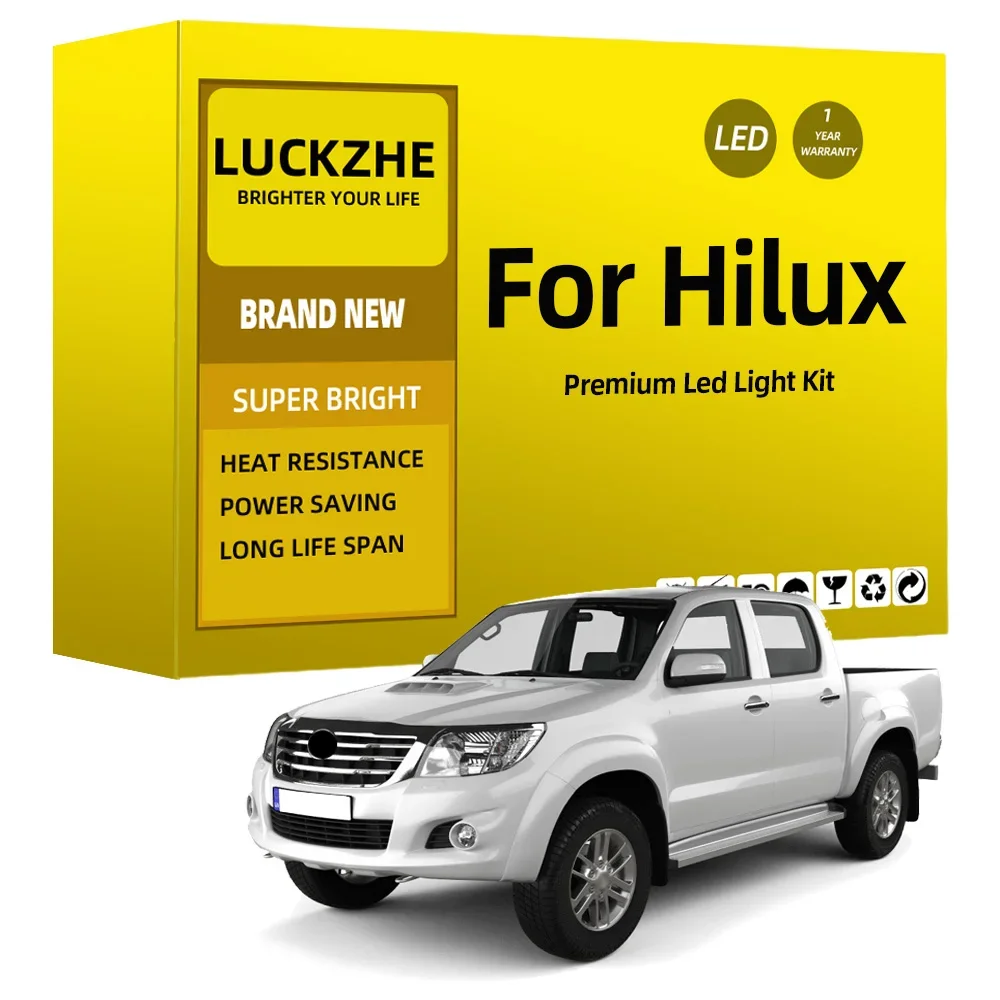LED Interior Light Bulb Kit For Toyota Hilux 1972-2015 2016 2017 2018 ...