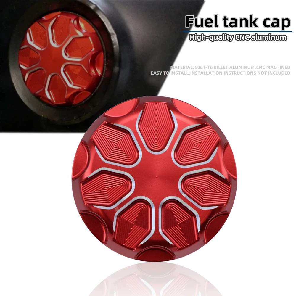 Cnc Aluminum Keyless Motorcycle Accessories Fuel Gas Tank Cap Cover For ...