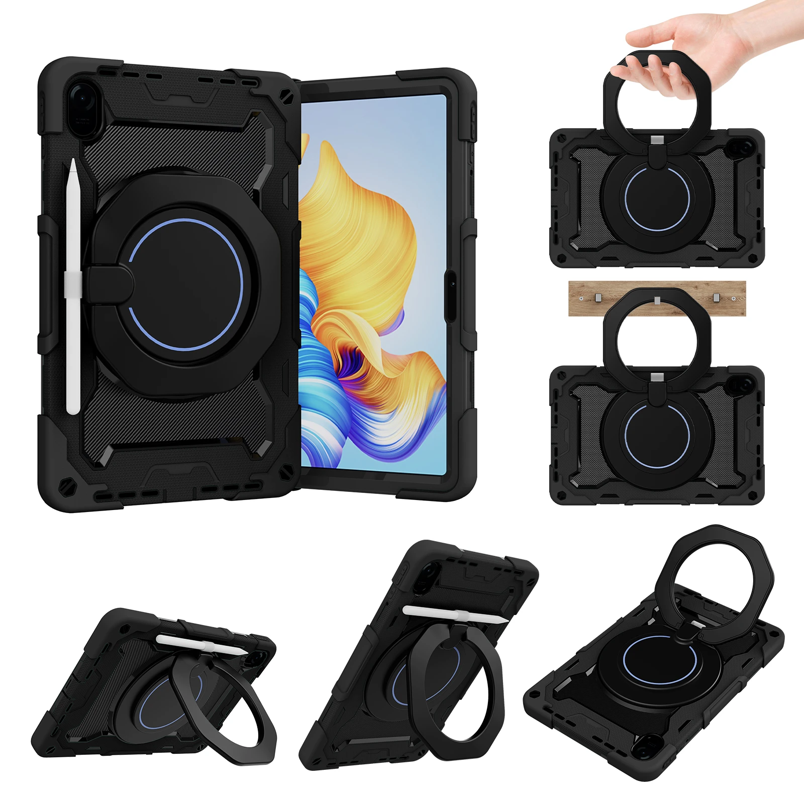 For Honor Pad 8 Case 12" HEY W09 Stand Cover For Funda Huawei Honor Pad ...
