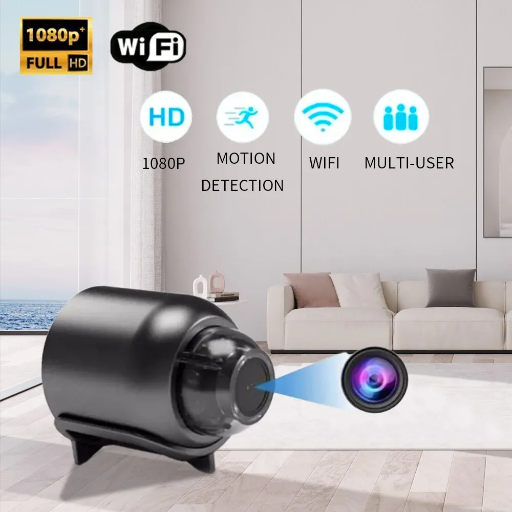 X5-Mini-Camera-HD1080P-Compact-Wireless-WIFI-Camera-with-Recording ...