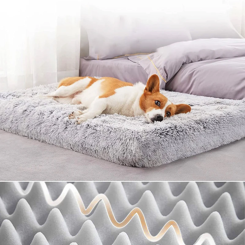 Super-Soft-Plush-Pet-Bed-Dog-Mat-Cat-Beds-Puppy-Cushion-Remov-vel-para ...