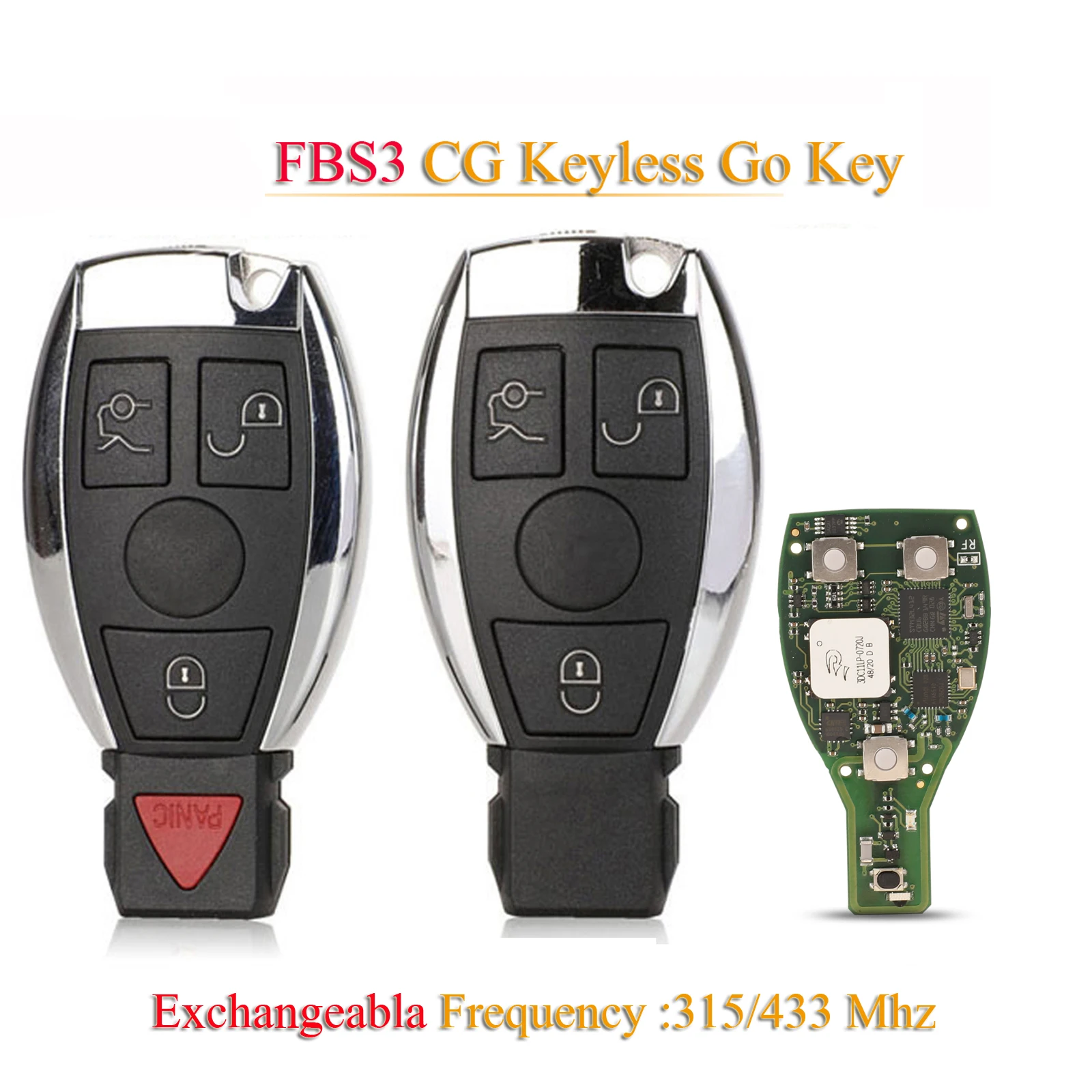jingyuqin CG MB FBS3 Keyless Entry For Mercedes Benz W164 W166 W216 ...