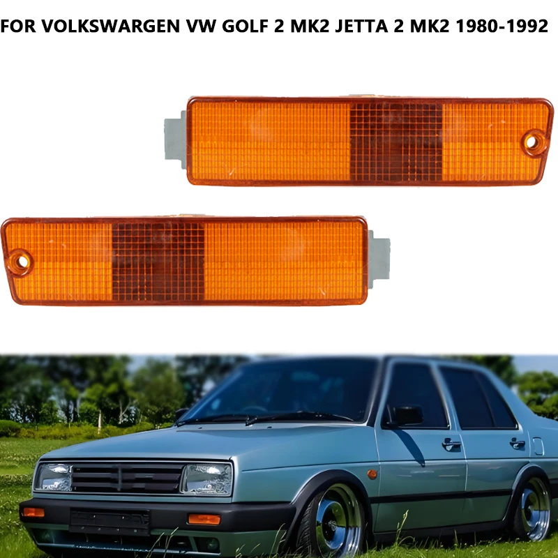 Front Bumper Turn Signal Lights Indicator Light Fog Corner Lamp With ...
