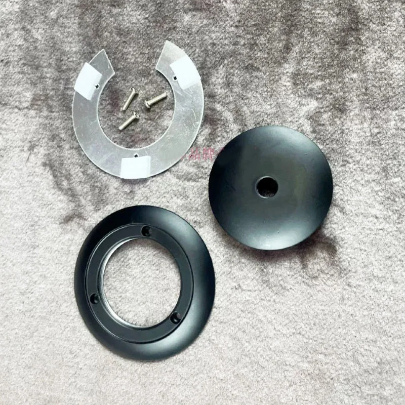 Black-White-Aluminum-Cap-Arc-Cover-For-Holding-Glass-Globe-Lampshade ...