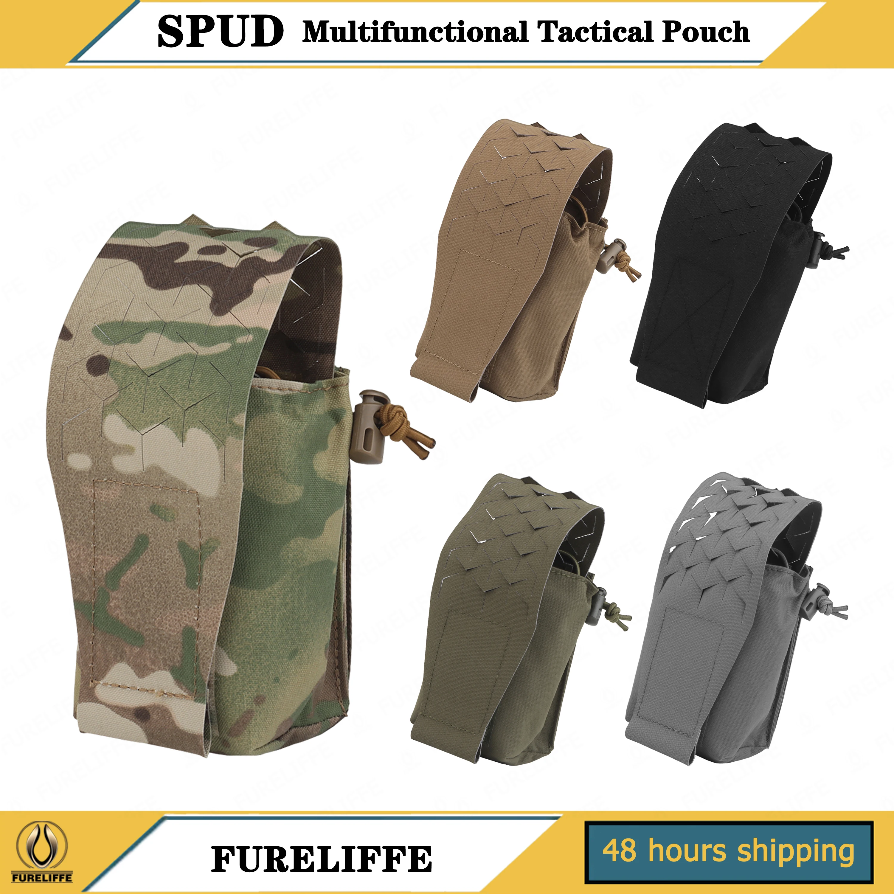 SPUD-Chest-Magazine-Pouch-762-556-M4-AK-Radio-MAG-GP-Bag-Airsoft ...