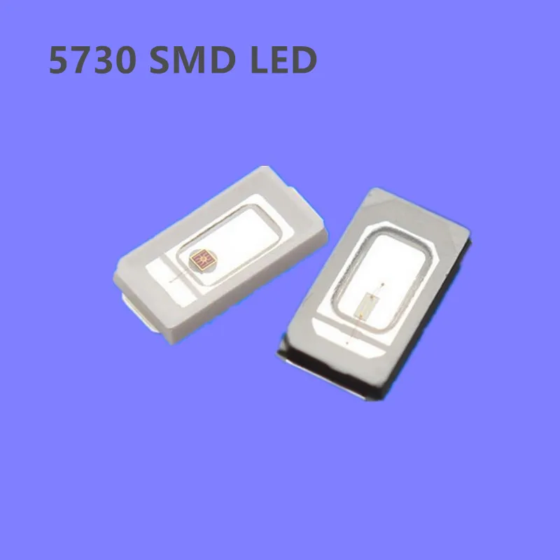100pcs 5730 5630 SMD Chip Purple UV LED Surface Mount SMT Ultraviolet ...