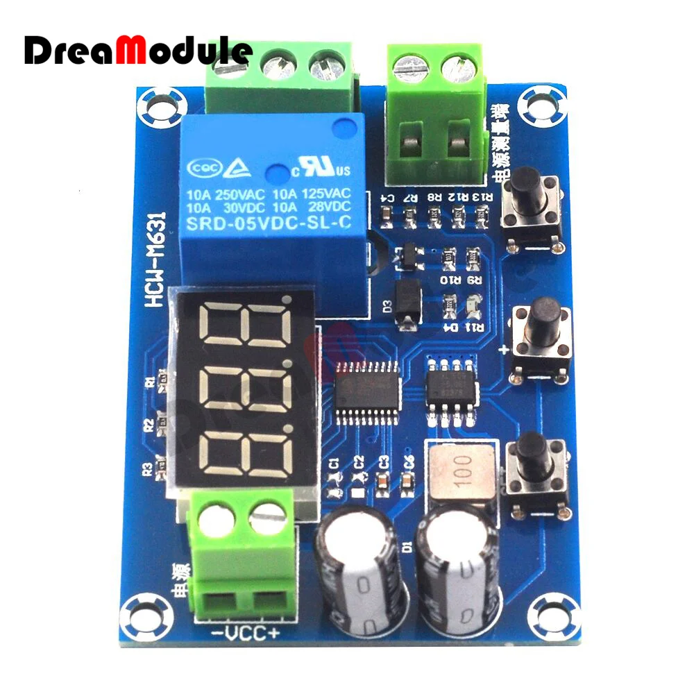 XH M608 배터리 충전 방전 모듈, 통합 전압계, 저전압 과전압 보호, 타이밍 충전 방전| | - AliExpress