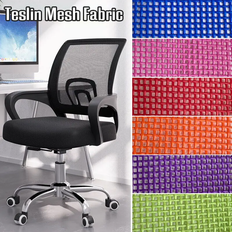 15 Colors Durable Teslin Mesh Fabric PVC Breathable Beach Lounge Chair ...