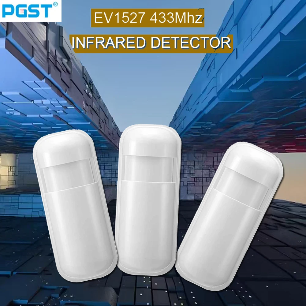 433MHz eV1527 Wireless PIR Infrared Motion Sensor for GSM WiFi Home ...