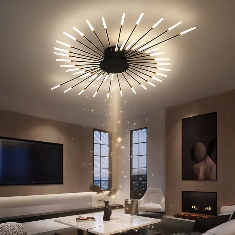 Modern Ceiling Lights LED Luster Indoor Lighting For Bedroom Hall ...