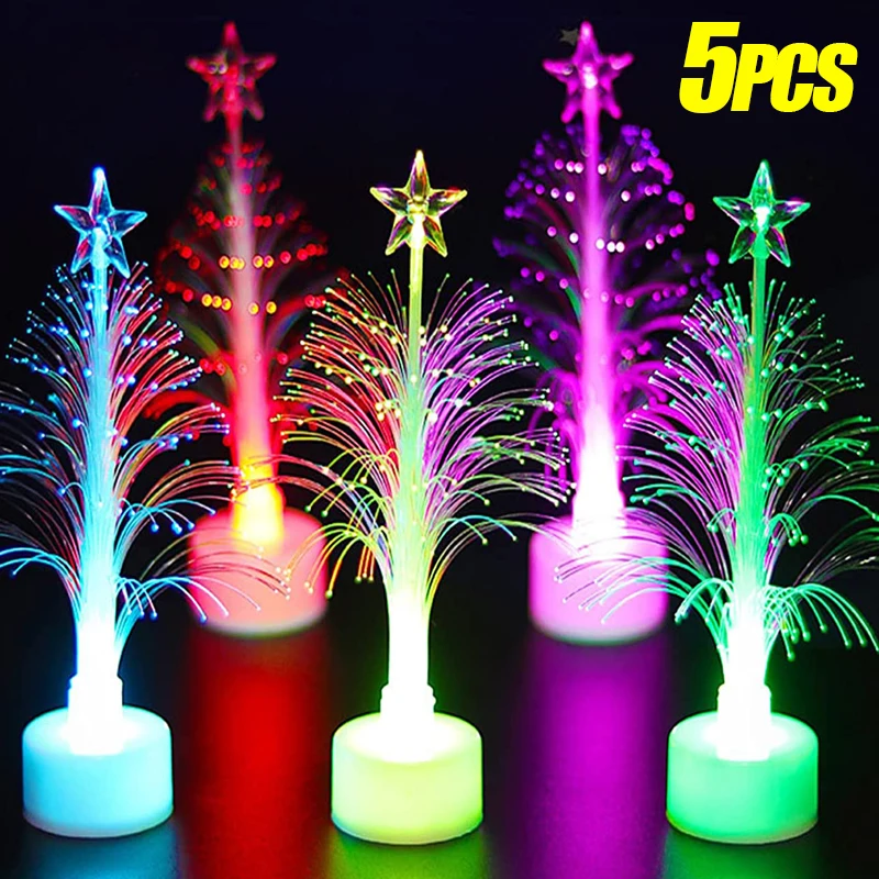 Colorful-LED-Fiber-Optic-Night-Lights-Flash-Christmas-Night-Lamp-Xmas ...