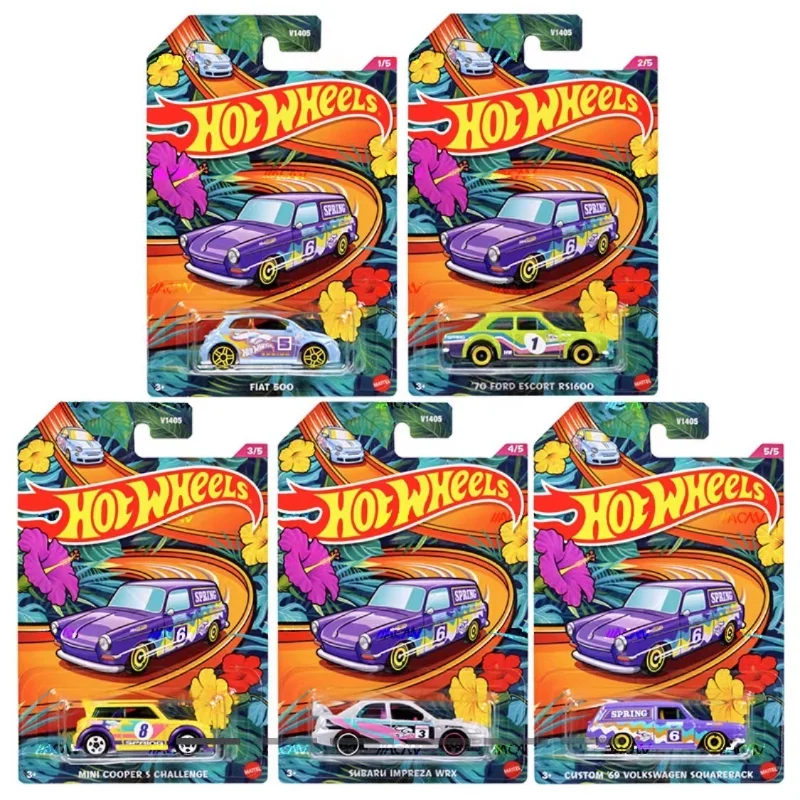 Original Hot Wheels Car Easter Day Toys Boys 1/64 Diecast Fiat Ford ...