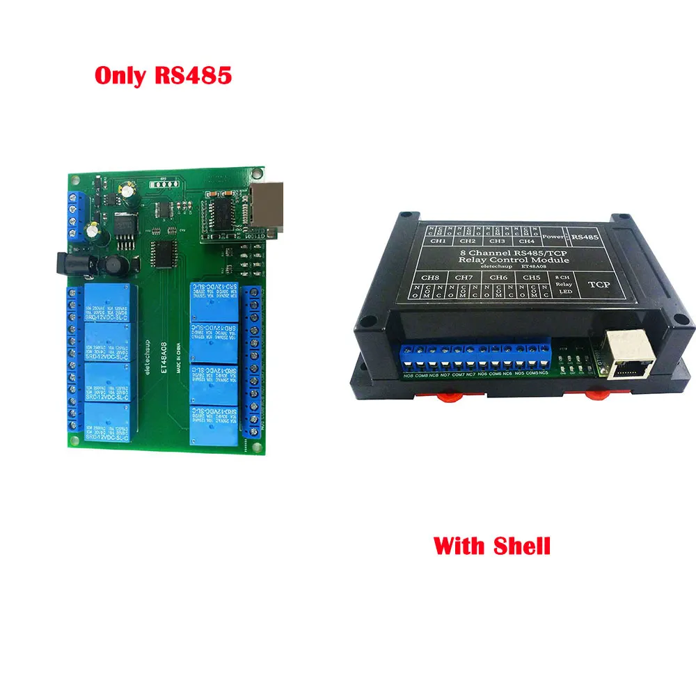 DC12V-8-Channel-Ethernet-Relay-Network-Switch-Modbus-MQTT-TCP-UDP-Web ...