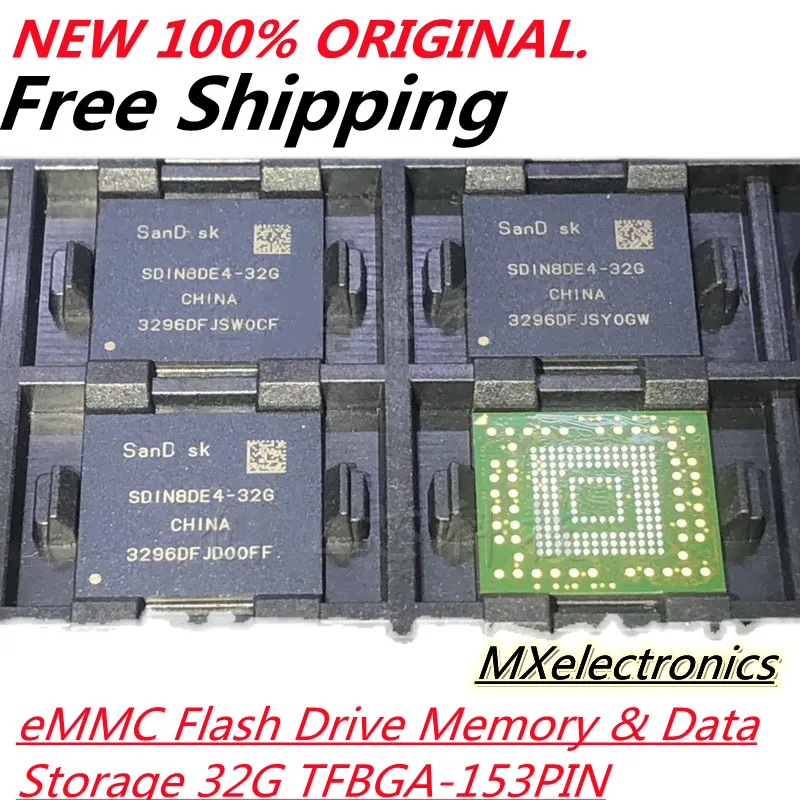 1pcs-10pcs-LOT-100-NEW-SDIN8DE4-32G-New-original-eMMC-32GB-NAND-flash ...