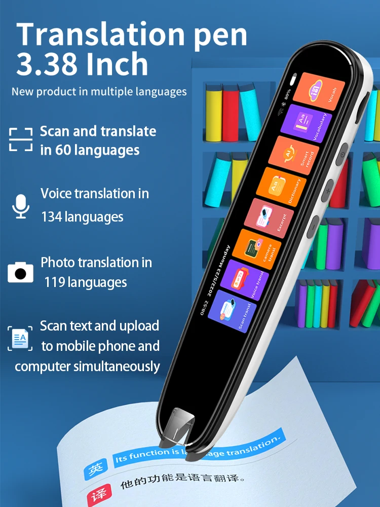 Multifunctional-translation-pen-supports-100-language-translations ...