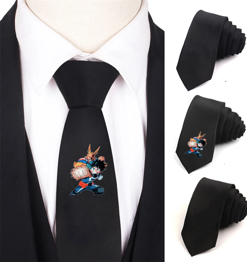 Anime-My-Hero-Academia-Necktie-Boy-s-Children-Necktie-Cotton-Neck-Tie ...
