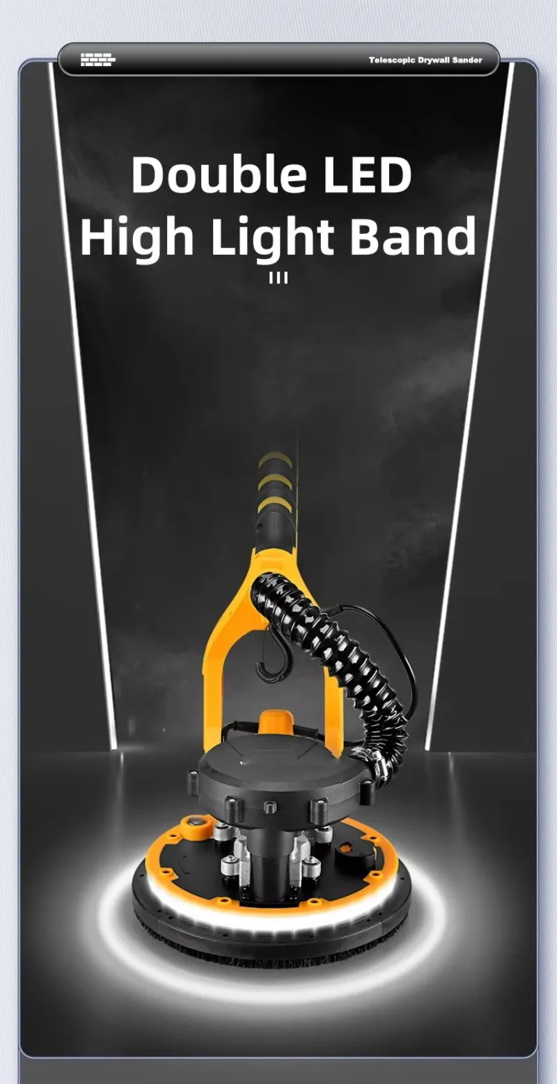 Промышленная электрическая ленточная шлифмашина с двойным освещением ...