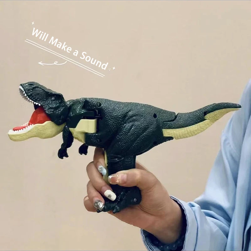 Children-Decompression-Dinosaur-Toy-Creative-Hand-operated-Telescopic ...
