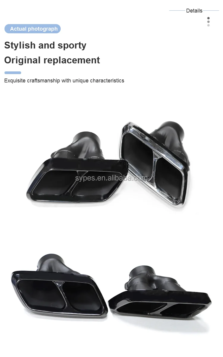 Наконечник глушителя выхлопной трубы из нержавеющей стали 304 для Range ...