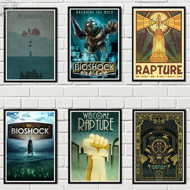 Bioshock In Game Posters