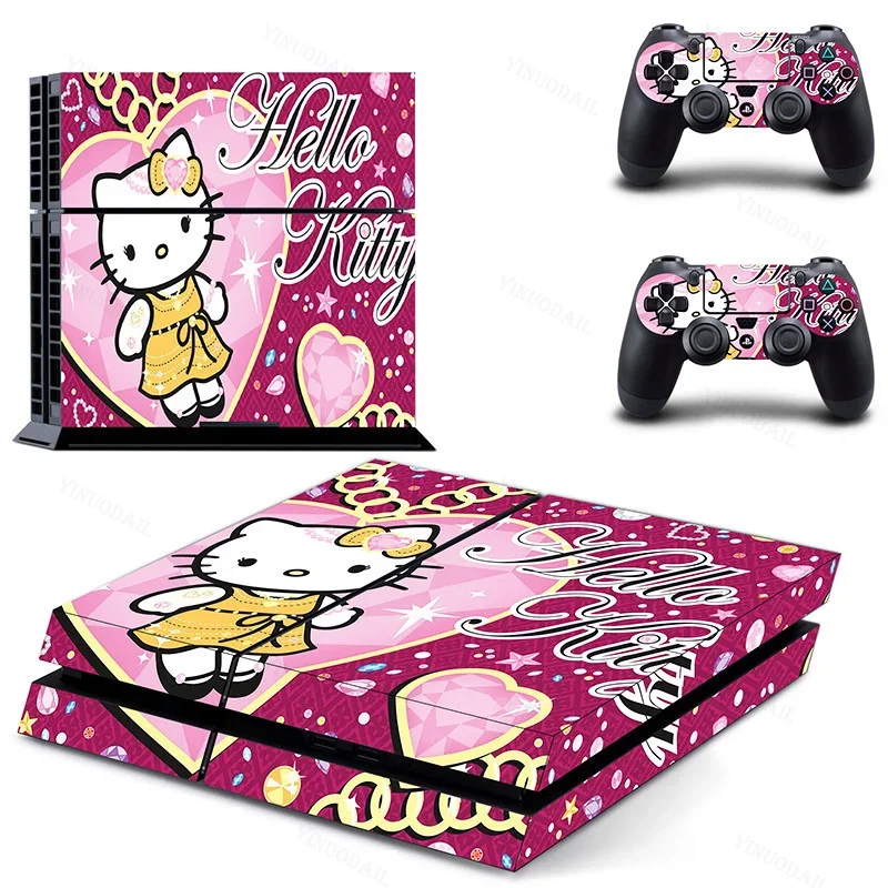 Hello-Kitty-Cinnamoroll-for-PS4-Skin-Sticker-for-PlayStation-4-Console ...