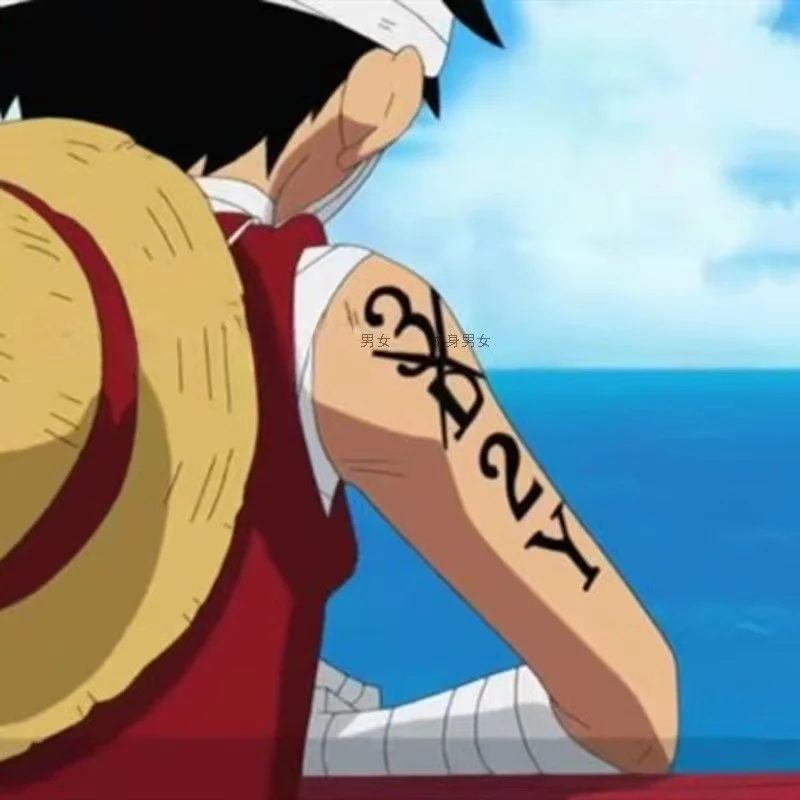One Piece Luffy Tattoo 3d2y