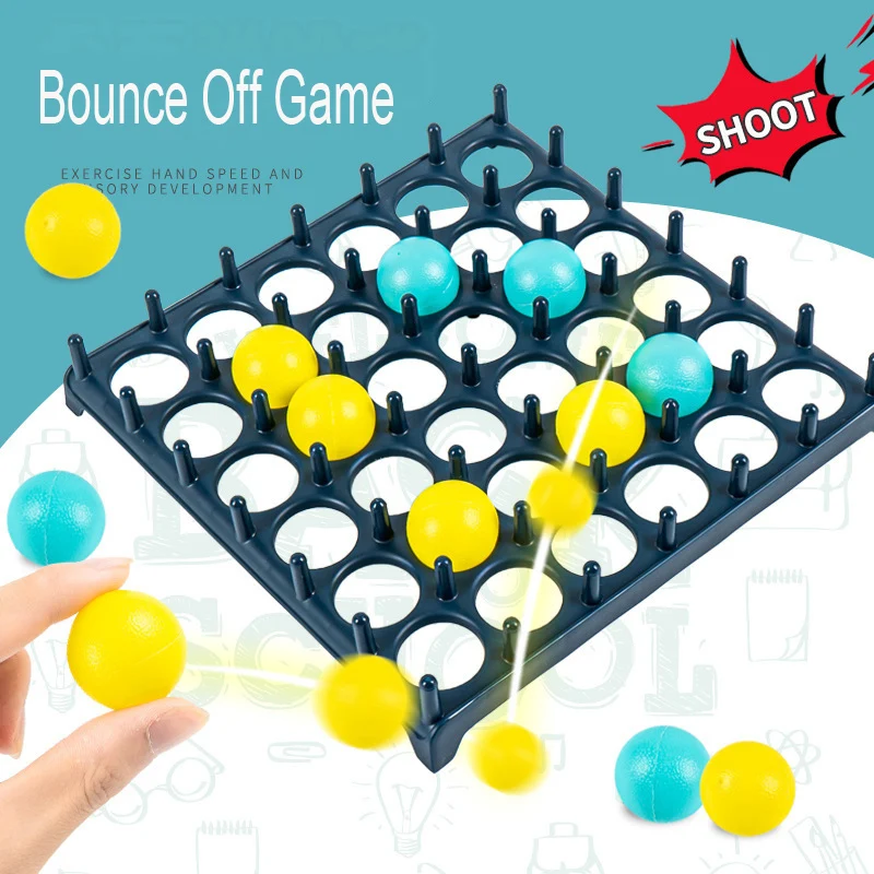 New Bounce Off Game Jumping Ball Board Games For Kids 1 Set Activate Ball Game Family And Party ...