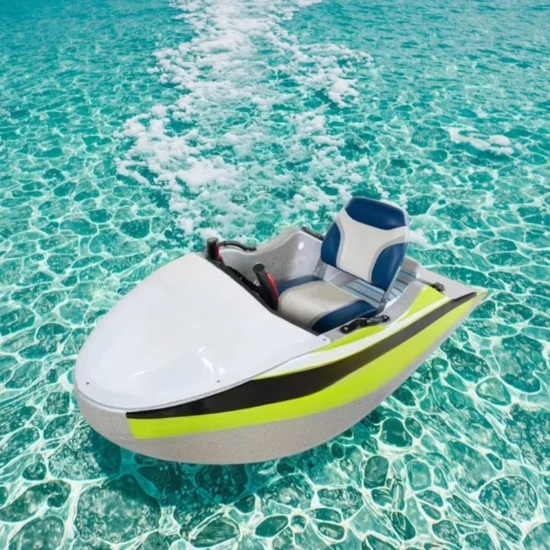 18KW electric sea kart fishing boat with 72v battery for water surfing ...