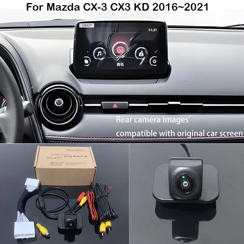 28 Pin Adapter cable Car Rear View Camera For Mazda CX-3 CX3 CX 3 KD ...
