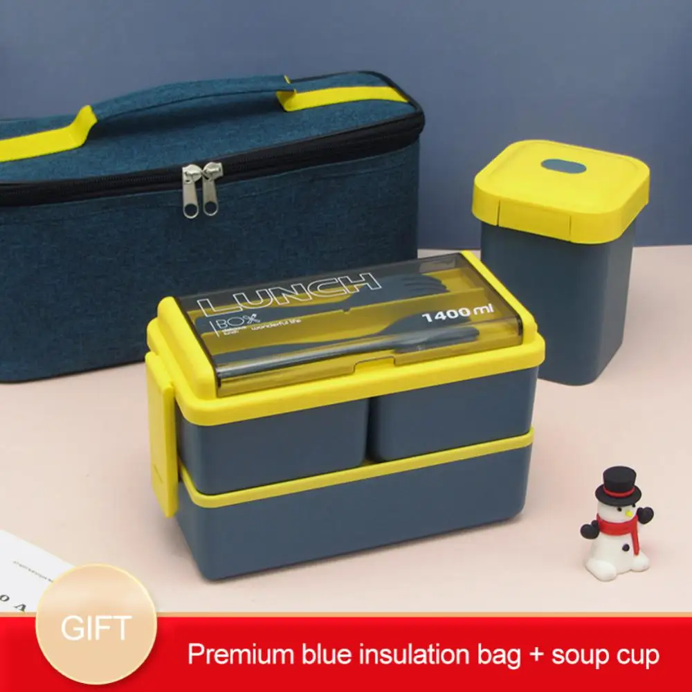 Portable-Student-Bento-Box-Lunch-Box-Healthy-Food-Storage-Container ...