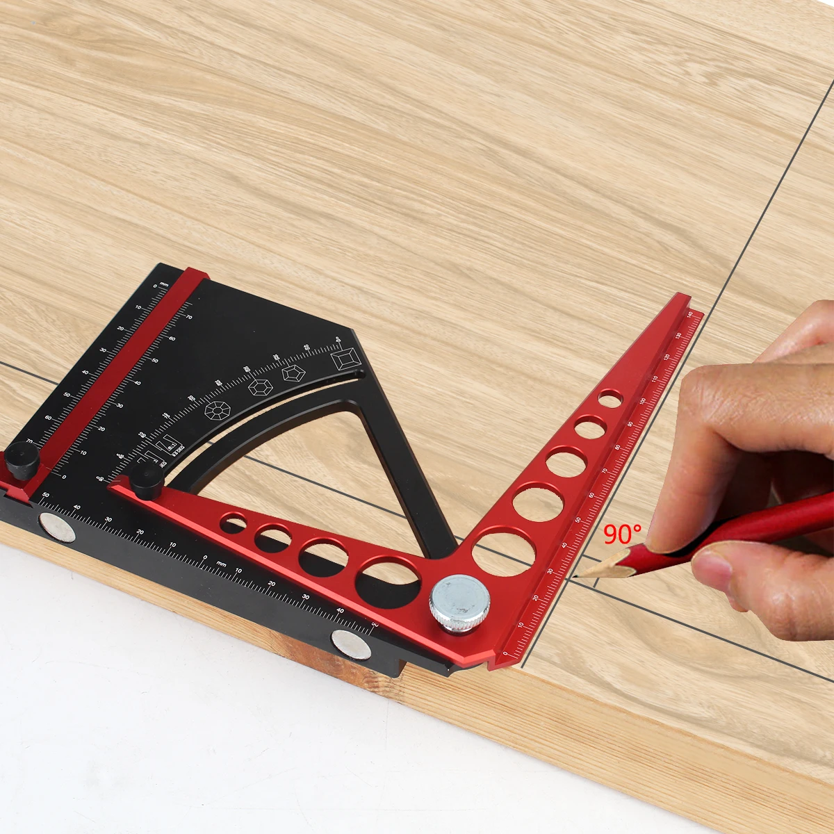 1pc-Adjustable-Set-Square-Scriber-Movable-Aluminum-Alloy-Angle ...