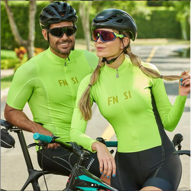 2022-Frenesi-Green-Cycling-Female-New-Pro-Jumpsuit-Long-Sleeve-Bike ...