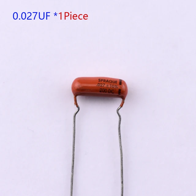 1 Piece Vintage SPRAGUE SBE Orange Tone Cap (Capacitor) For Electric ...
