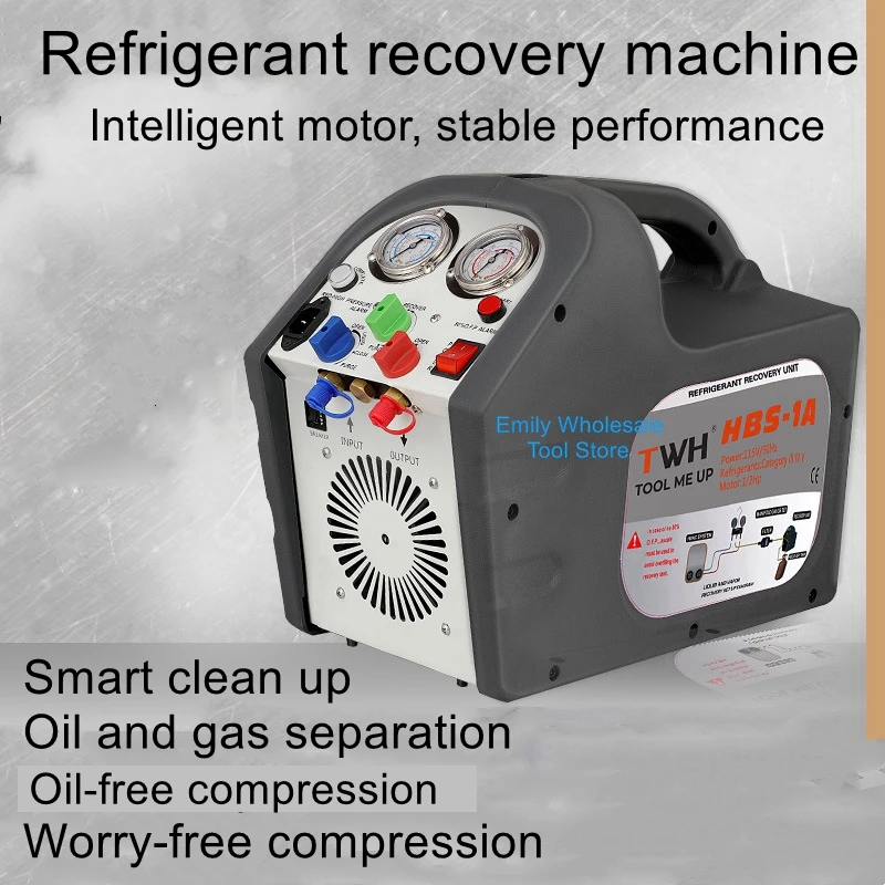 Air-conditioning-refrigerant-recovery-machine-comes-with-high-and-low ...
