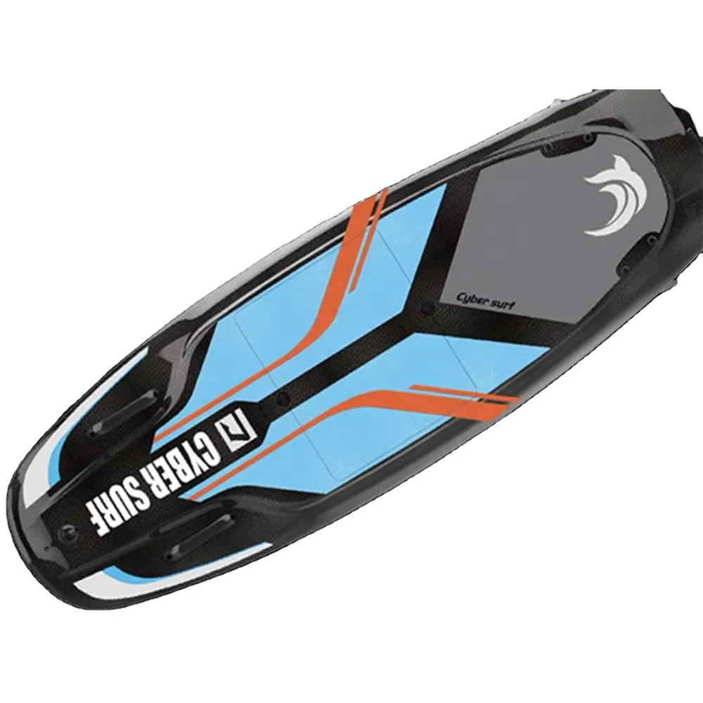 Cyber Surf 58KM/H 140min Athletic Grade Carbon Fiber Jet Surfboard 72V ...