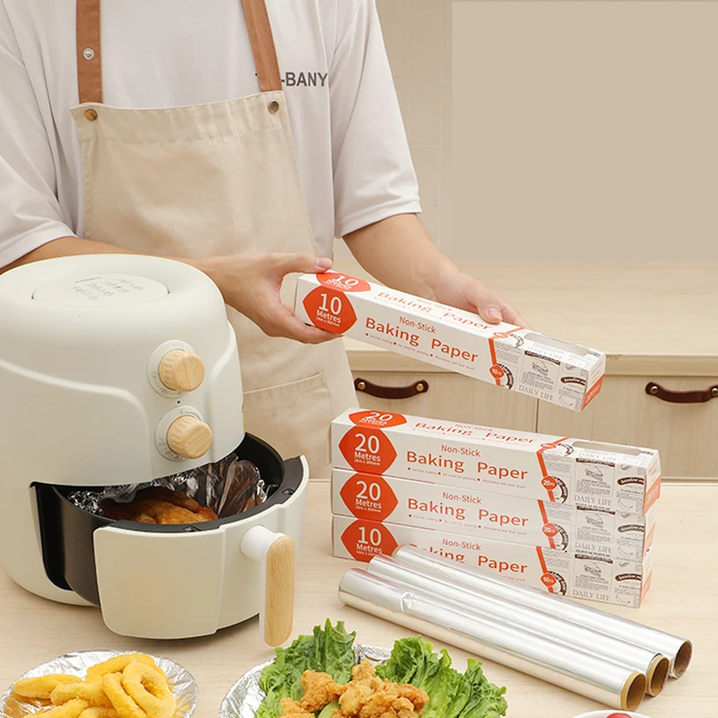 Thick Aluminum Foil Tin Foil Drum Baking Tray Baking Paper Special for ...