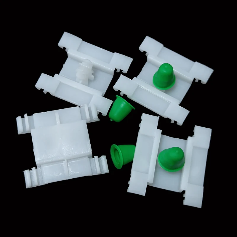 10PCS-Plastic-Car-Door-Trim-Bump-Strip-Clips-Molding-Short-Stem-Fit-For ...