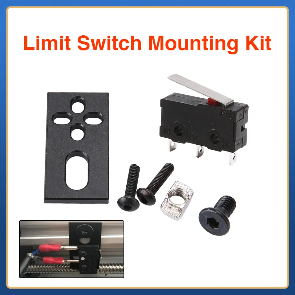 CNC-Machining-Micro-Limit-Switch-Kit-with-Mounting-Plate-Miniature ...