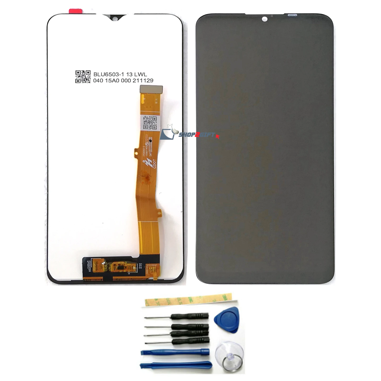 Pantalla LCD de 6,52 pulgadas para digitalizador de pantalla táctil TCL 10 SE, T766H _ EEA ...