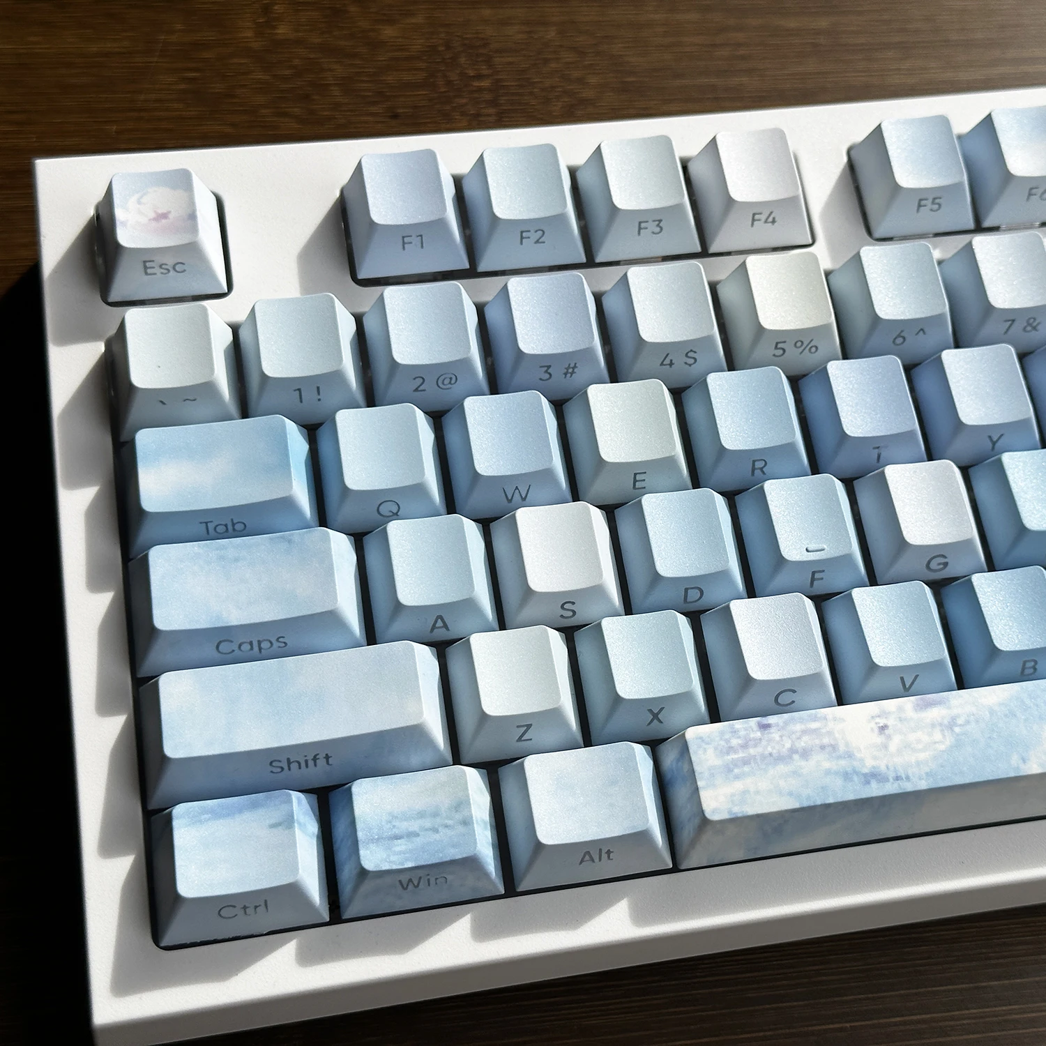 130-Keys-Sunny-Day-Dye-Sub-PBT-Keycaps-Side-Printed-Shine-Through ...