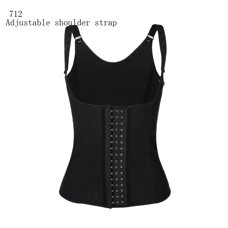 Women Waist Trainer Slimming Belly Sheath Corset Latex Binders ...