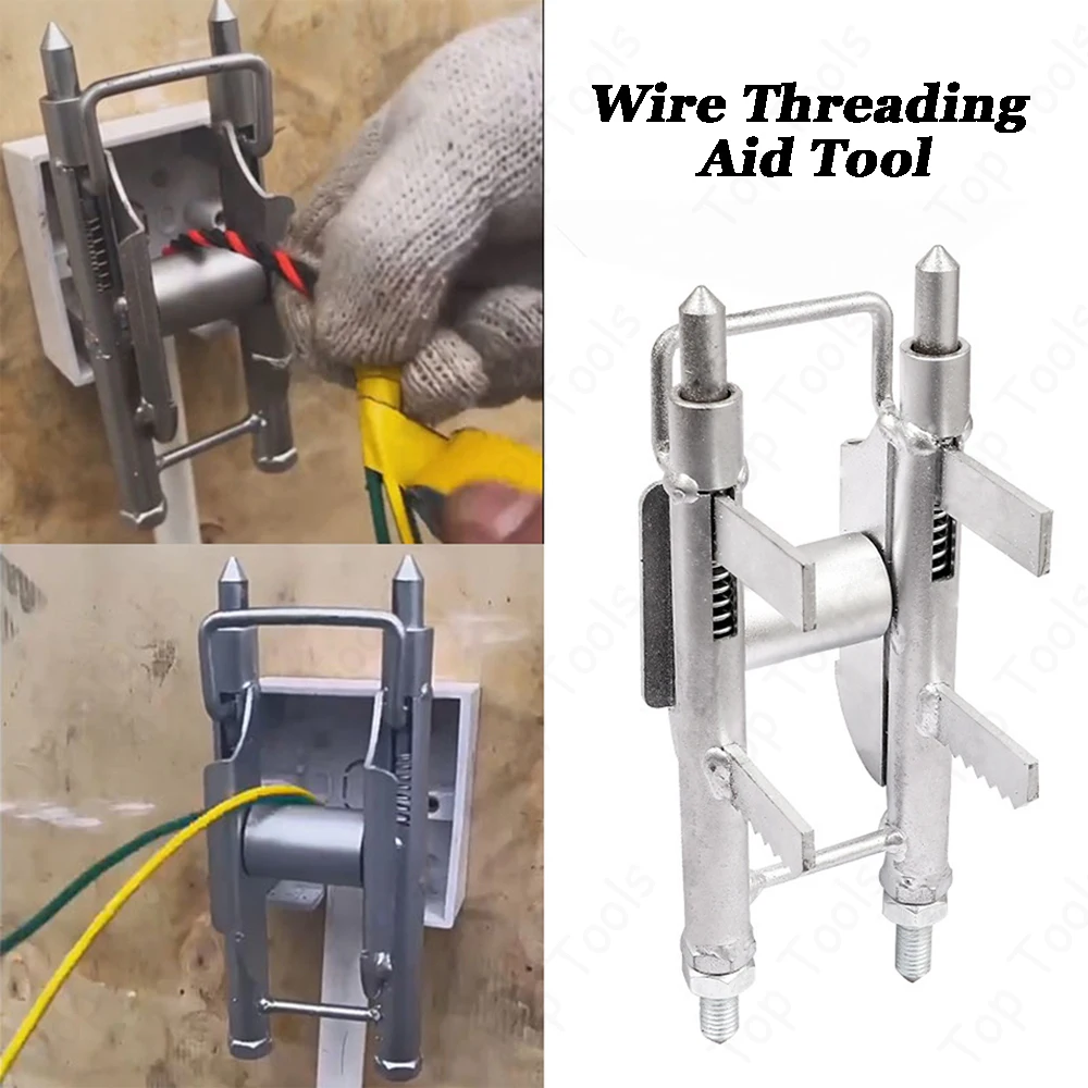 Wire-Threading-Aid-Wire-Cable-Box-Pulling-Auxiliary-Device-Pulley-Cable ...