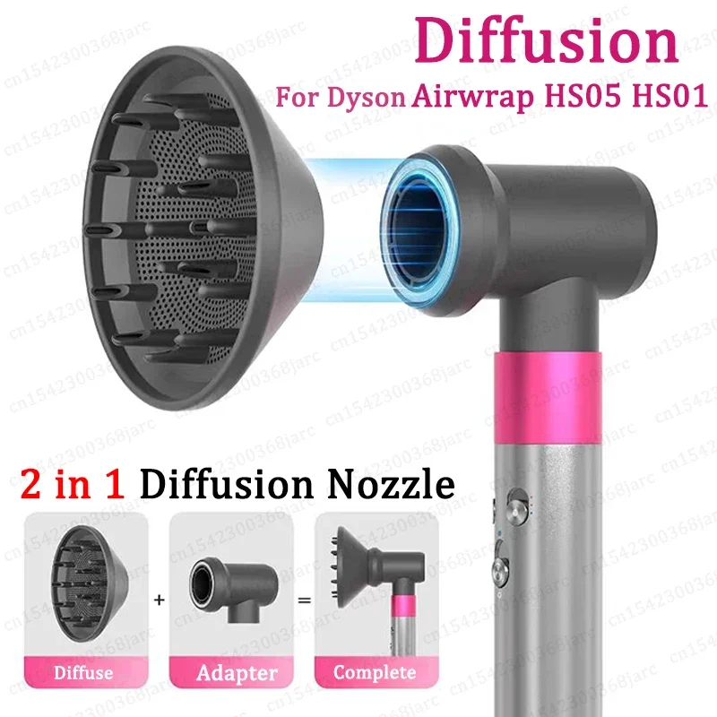 Hair-Dryer-Diffusion-Nozzle-For-Dyson-airwrap-HS01-HS05-Diffuser ...