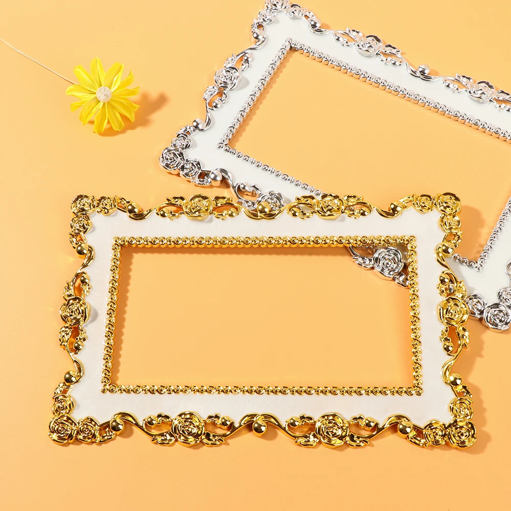 Gold-Silver-Plate-Resin-Single-and-Double-Light-Switch-Surround-Socket ...