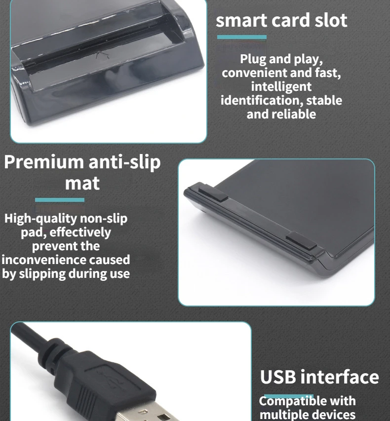 Usb Smart Card Reader Bank Card | Smart Card Reader Id Card Linux - Usb ...