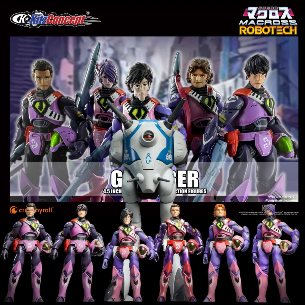 （in stock）KitzConcept 1/72 Scale Zentran Soldier Action Figure Macross ...