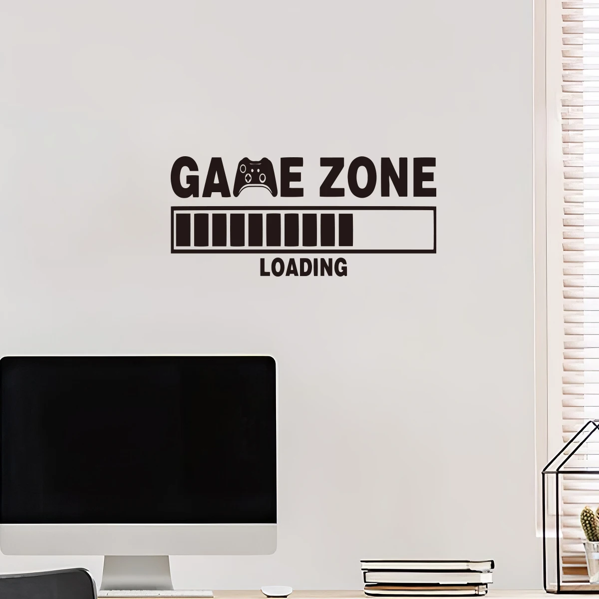 1pc-game-zone-loading-wall-stickers-vinyl-self-adhesive-Decal-diy ...